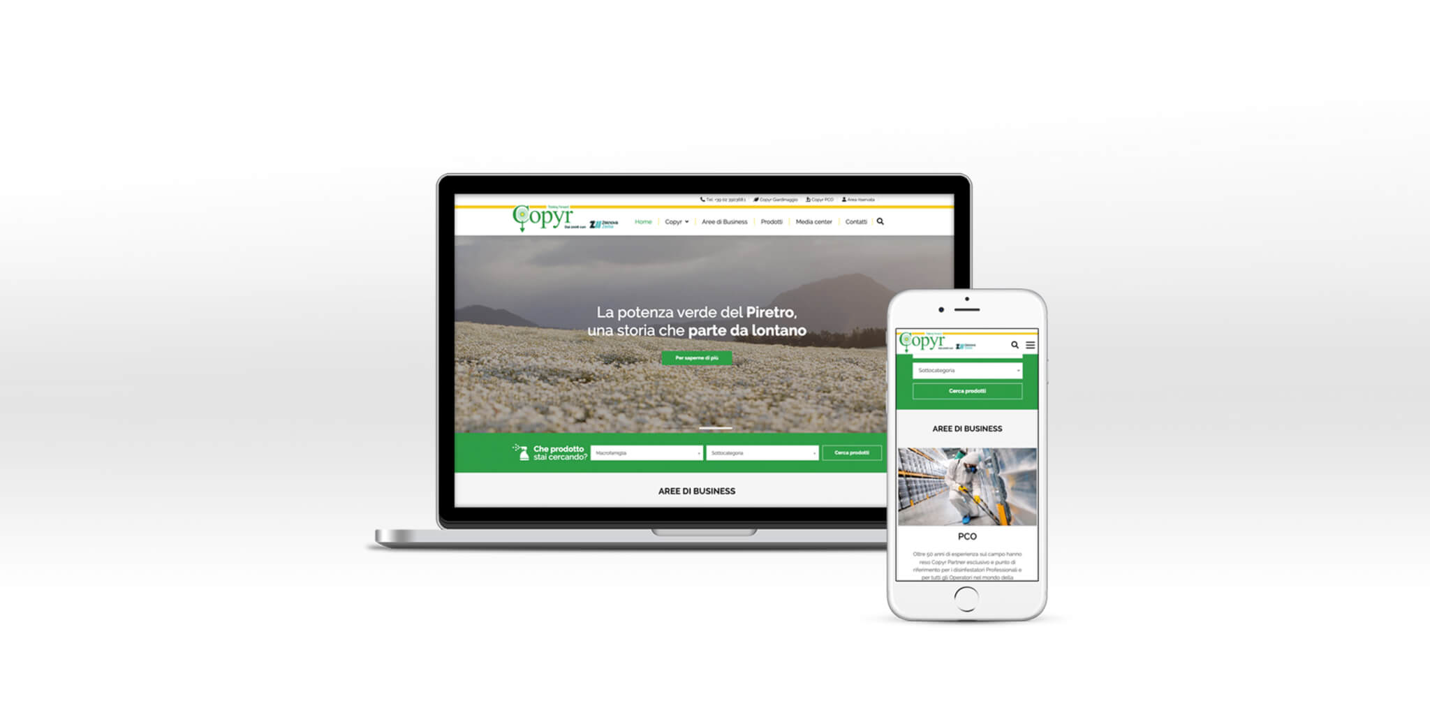 New website for Copyr S.p.A. - Copyr.eu EN